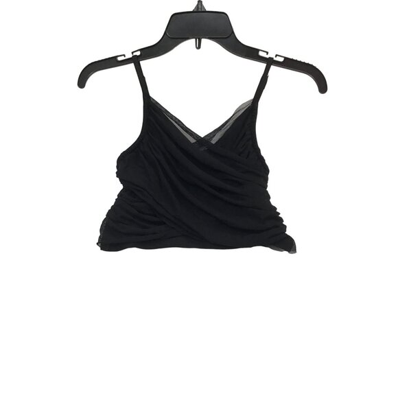 Cider | Tops | Womens Mesh Ruched Crop Top | Poshmark